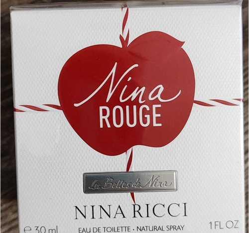 Nina Ricci туалетная вода Nina Rouge 30 мл