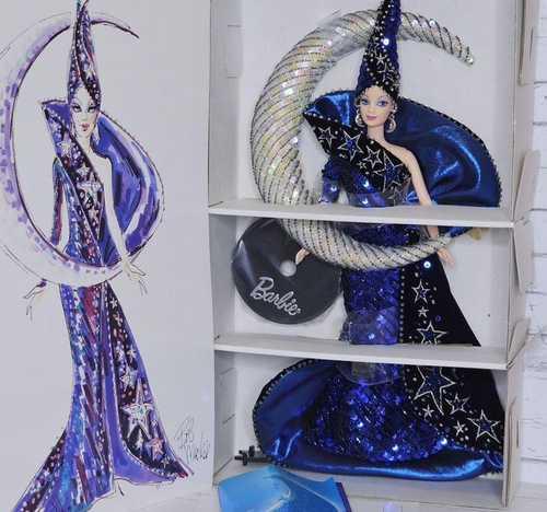 Moon Goddess Barbie by Bob Mackie, 1996, China