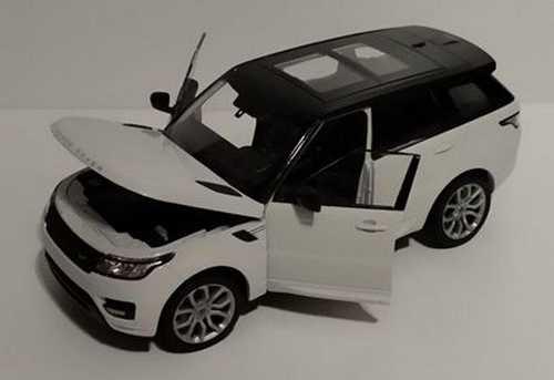 Модель Land Rover Sport 1:24 (белый)