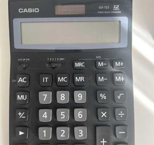 Калькулятор casio