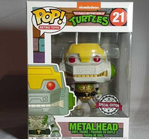 Funko Pop Metalhead / Металхэд tmnt N 21 эксклюзив