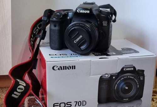 Canon EOS 70D + допы