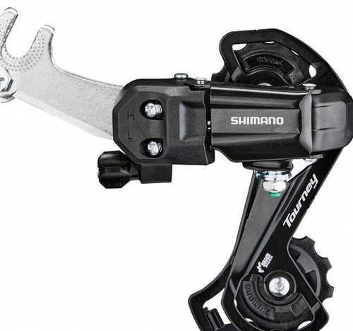 Переключатель задний Shimano Tourney, TY200, GS, 6