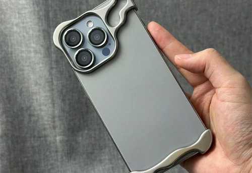 Роскошный металлический чехол iPhone 13 pro