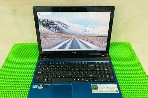 Ноутбук Acer 5750G core i5 8Gb SSD 240 GeForce