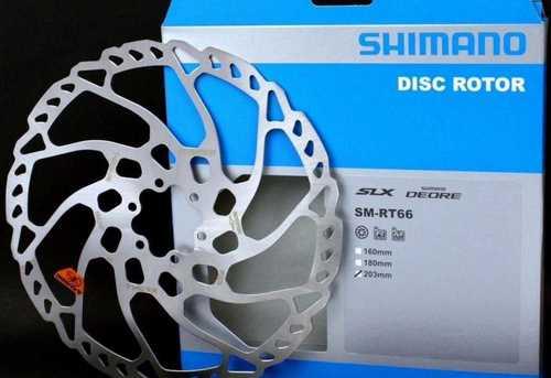 Тормозной диск (ротор) Shimano SLX SM-RT66, 203 мм