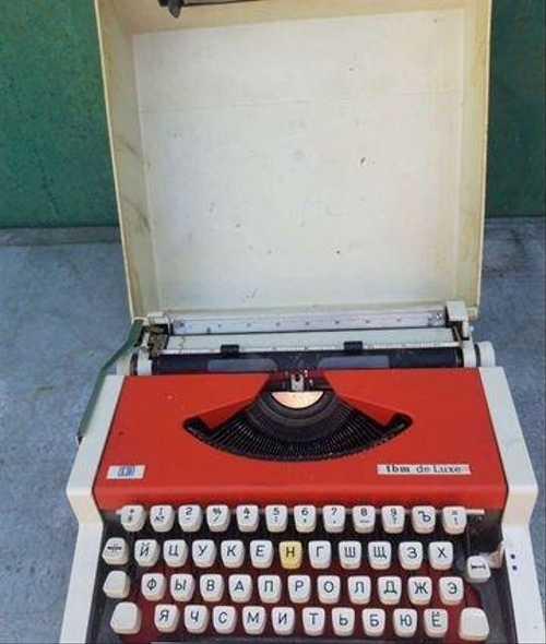 Печатная пишущая машинка unis