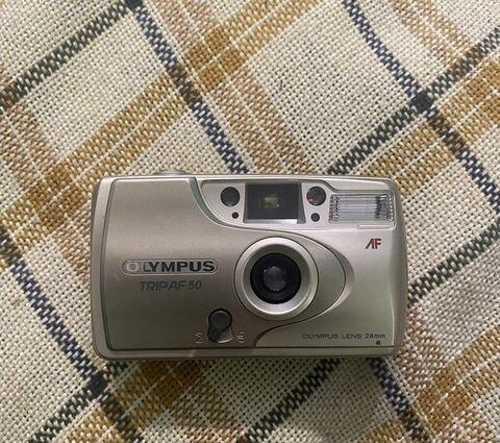 Плёночный фотоаппарат Olympus trip AF 50