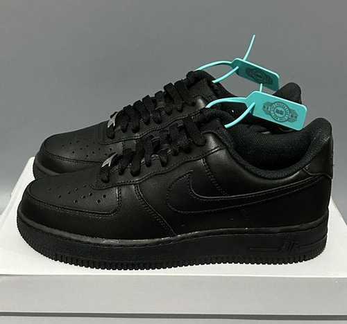 Кроссовки Nike Air Force 1 Low Black оригинал