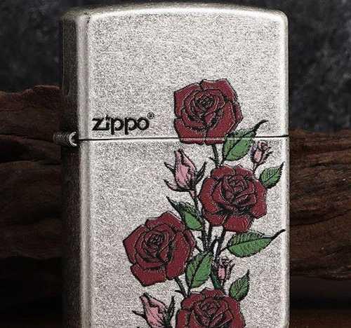 Зажигалка zippo "Rose" оригинал