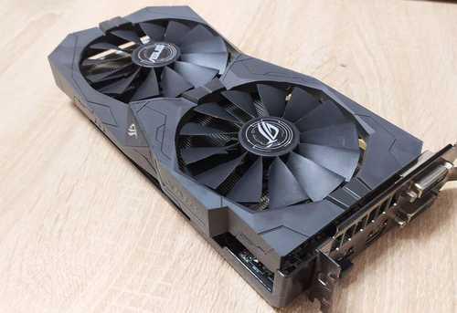 Видеокарта asus RX570 ROG strix 4GB