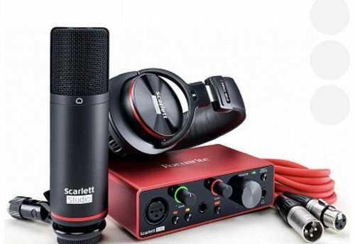 Комплект focusrite Scarlett Solo Studio 3rd Gen