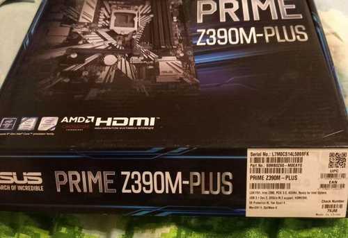 Новая Asus prime z390m-plus 1151v2