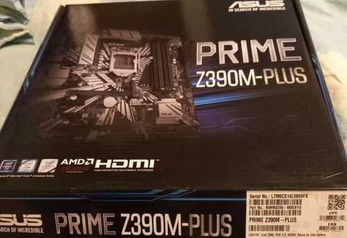 Новая Asus prime z390m-plus 1151v2