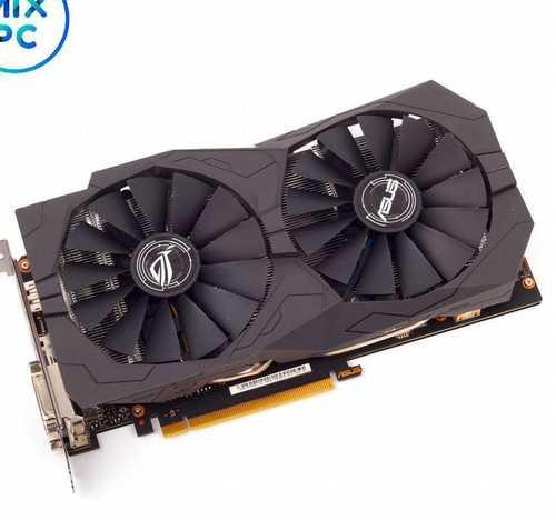 Видеокарта GTX1050Ti 4GB asus ROG strix strix-GTX1050TI-4G-gaming Б.У