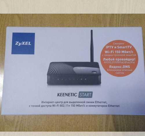 WI FI Роутер zyxel keenetic stаrt