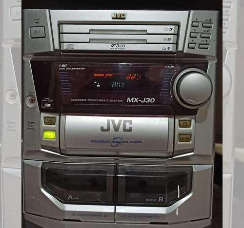 Музыкальный центр jvc колонки bbk