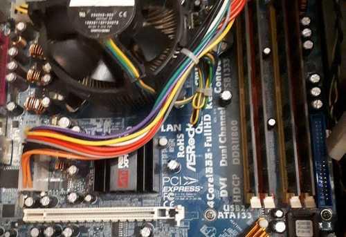 Мат. плата AsRock 4Core1333-FullHD 775 sock