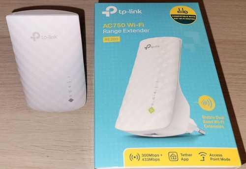 Двухдиапазонный усилитель WiFi TP-link RE200