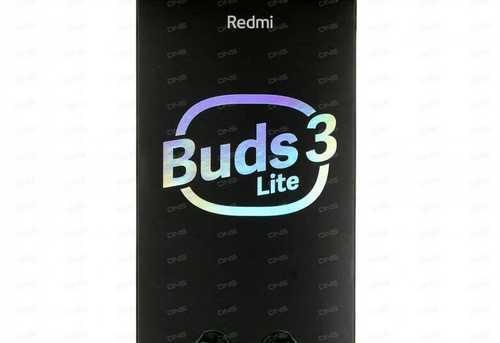 Наушники TWS Xiaomi Redmi Buds 3 Lite черный