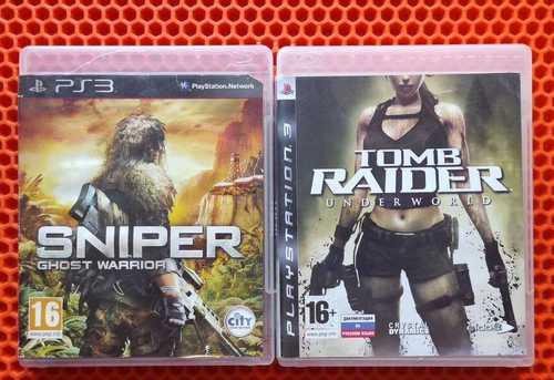 Tomb Raider и Снайпер для PS3
