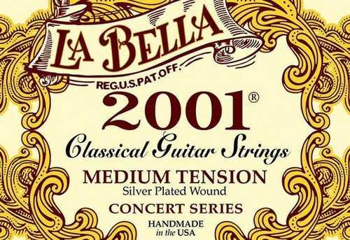 Струны для классической гитары La Bella 2001M