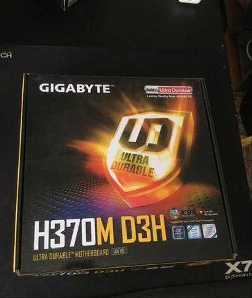 Материнская плата gigabyte H370M D3H