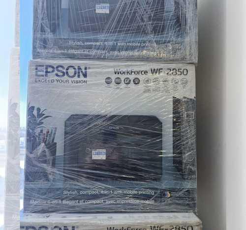 Новый Цветной мфу Epson WorkForce WF-2850 Без Нал