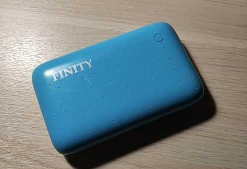 Павербанк бу голубой finity