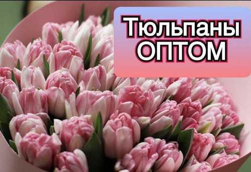 Тюльпаны оптом/тюльпаны/к 8 марта