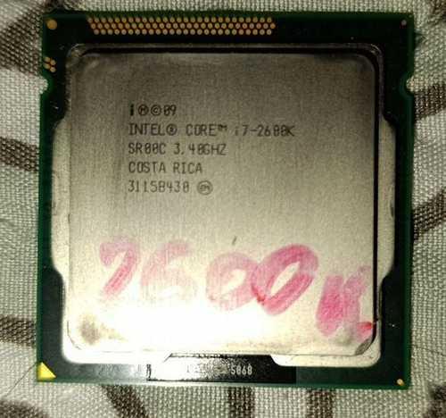 Процессор intel core i7 2600k