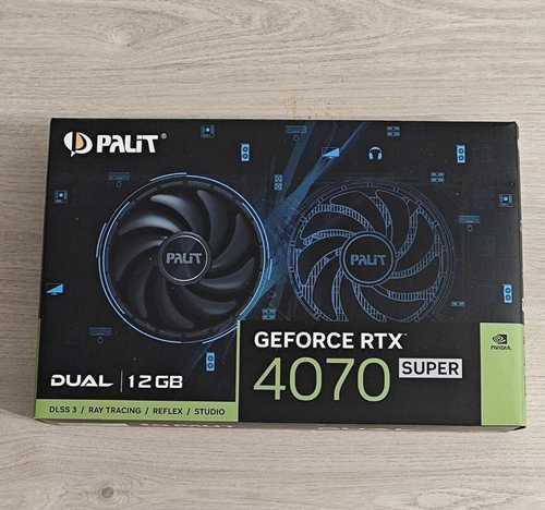 Видеокарта Palit RTX4070 Super Dual 12GB