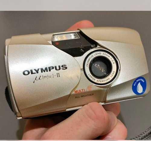 Пленочный фотоаппарат olympus mju ii