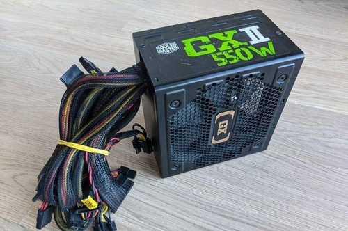 Блок питания Cooler Master GX II 550 Вт 80+ Bronze