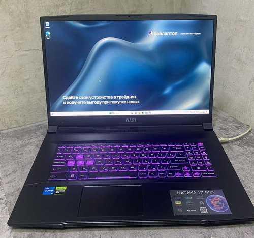 MSI 17.3” i5-12450H 16Gb/512Gb RTX 4060