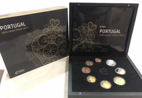 Набор монет Португалии 2011 пруф