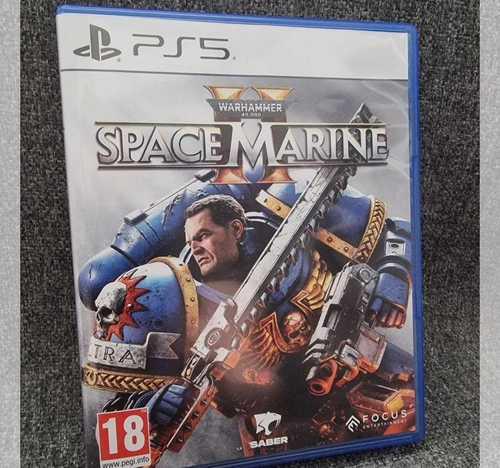 Диск Warhammer 40,000: Space Marine 2 ps5