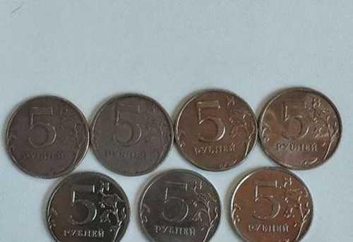 Монеты 5 рублей