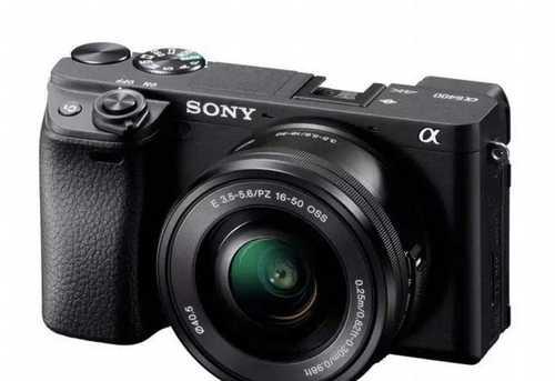Фотоаппарат системный Sony Alpha A6400 16-50mm Bla