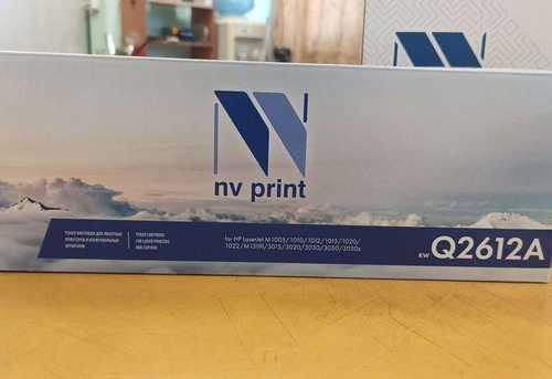 Cartridge NV Print Q2612A
