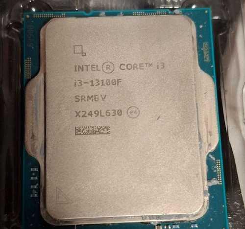 Процессор intel core i3 13100f