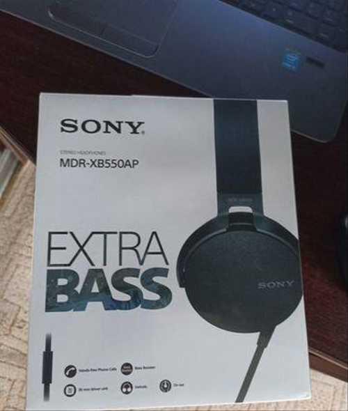 Наушники Sony MDR-XB550AP (Black)