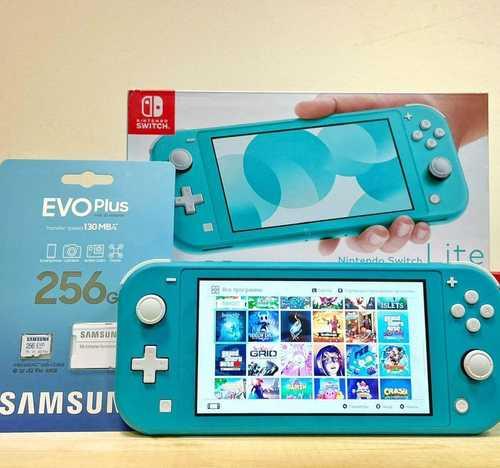 Nintendo Switch Lite Новый прошитый 128/256GB