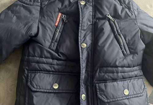 Куртка демисезонная на теплую зиму 110-116