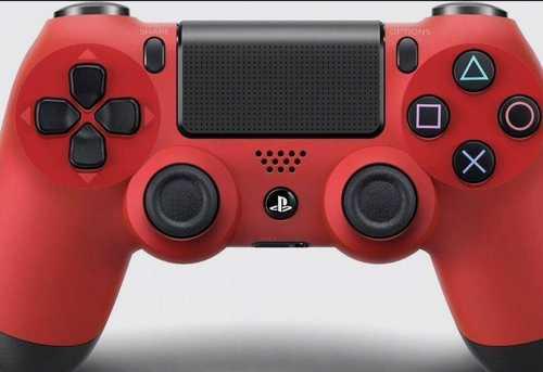 Джойстик PlayStation DualShock 4 v2 Red Lava