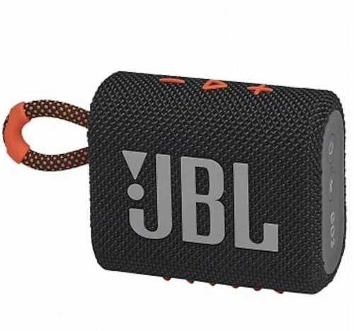 Портативная колонка JBL GO 3 Black Orange