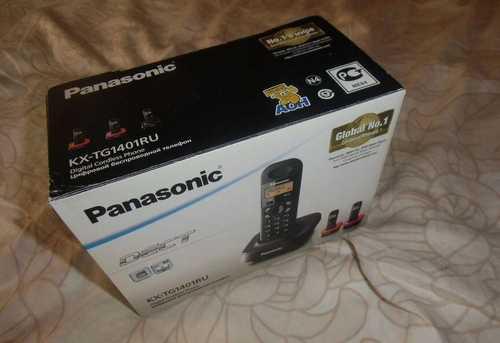 Радиотелефон Panasonic KX-TG1401RU оранжевый Dect