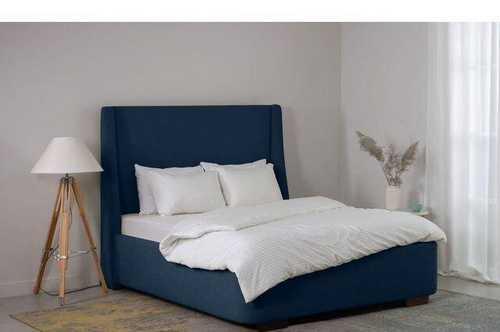 Кровать Дефанс 140 Velvet Blue
