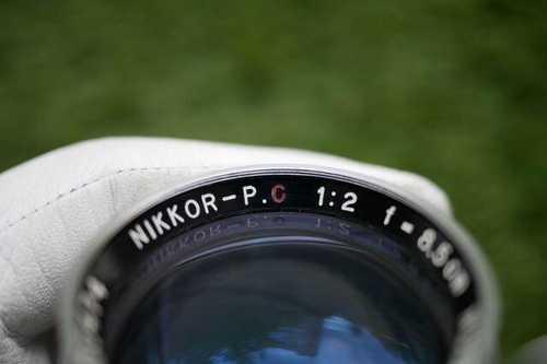 1949г. Раритет nikon nikor-P 85mm f2 отличное сост