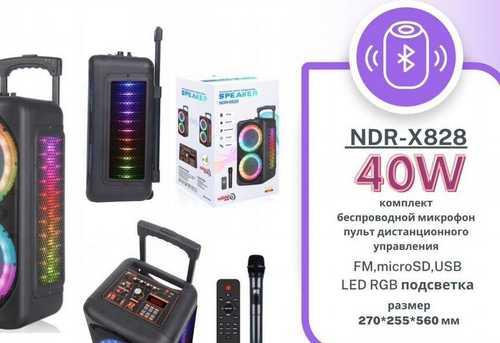 Блютуз-колонка NDR-X828, 40Вт